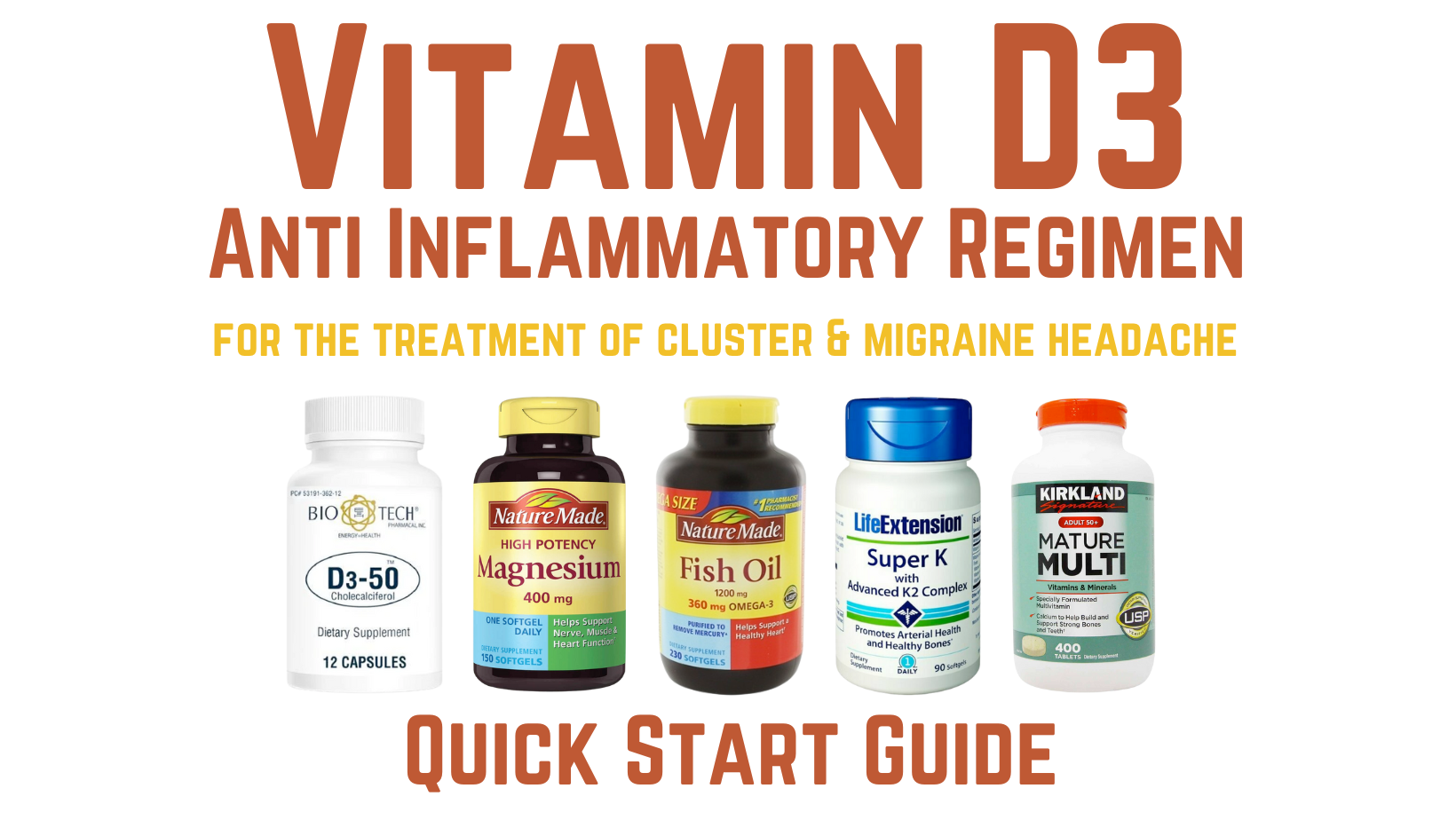 Vitamin D3 Anti Inflammatory Regimen for Cluster Headache - Vitamin D Anti Inflammatory Regimen ...